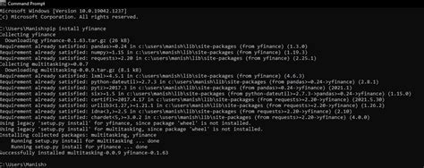Python Yfinance Module Tpoint Tech