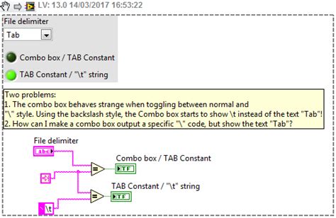 Solved Combo Box Cannot Produce Backslash Code Bug Or Not Ni