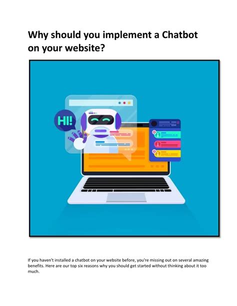Ppt Why Should You Implement A Chatbot On Your Website Powerpoint Presentation Id12050722