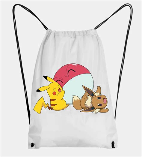 Chibi Eevee And Pikachu