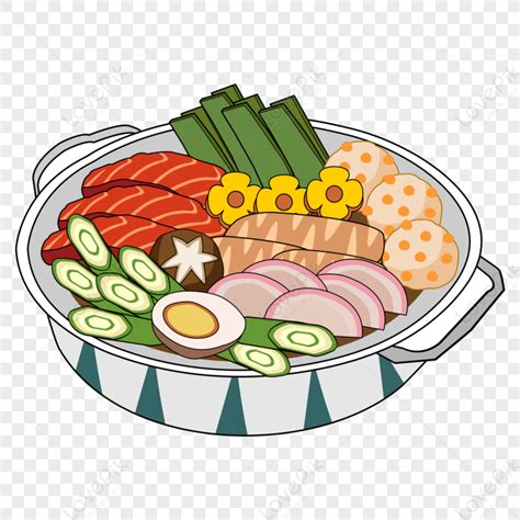 매혹적인 일본 스키야키 맛있는 계란 전통적인 Png 일러스트 무료 다운로드 Lovepik