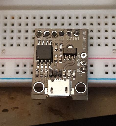 How To Program An Attiny 85 Digispark 8 Steps Instructables