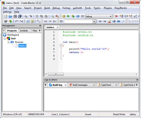 วิธีสร้าง project กับโปรแกรม codeblocks ba na na เรื่องกล้วยๆ