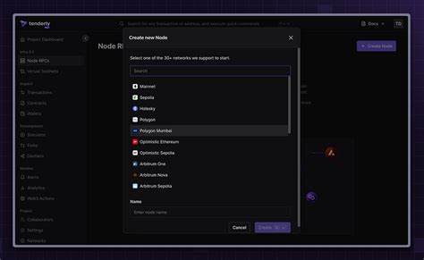 Tenderly Node Ui Redesign And Devex Improvements