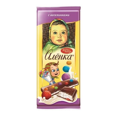Купить Кондитерские изделия Алёнка Шоколад Алёнка 87 гр с молочной ...