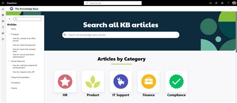 Sharepoint Knowledge Base Top Examples And Best Practices — Origami