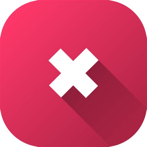 Multiplication Sign Generic Gradient Fill Icon