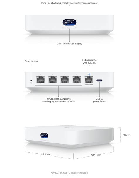 Ubiquiti Ucg Ultra Ubiquiti Cloud Gateway Ultra Multi Wan 4 Gbe