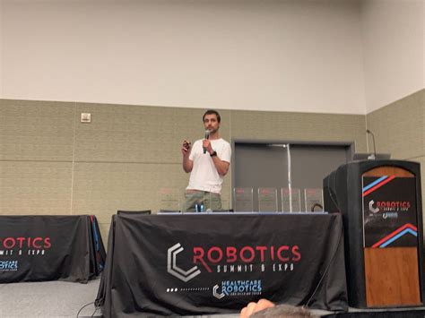 Alex Asistió Como Orador Al Robotics Summit En Boston Able Human Motion