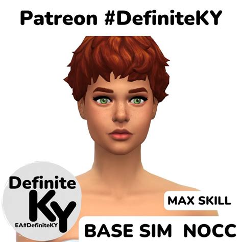 Sims4 Ts4 Nocc Basegame Basesim Definiteky In 2024 Patreon Sims Skills