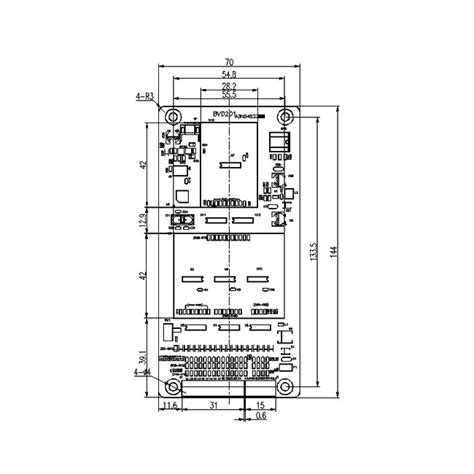 Lift Spare Parts Dot Matrix Display Module For Elevator Led Dot Matrix