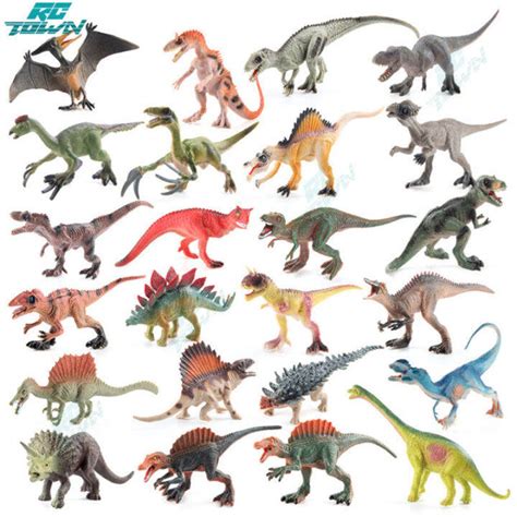 ⚡️พร้อมส่ง⚡ตุ๊กตารูปไดโนเสาร์ Tyrannosaurus Rex Spinosaurus Giganotosaurus เครื่องประดับโมเดล