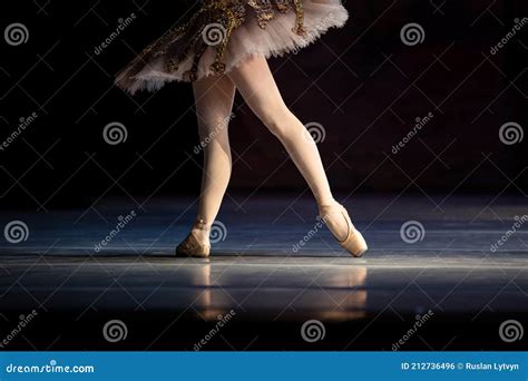 Ballerina Legs Closeup Stock Photo Image Of Artist 212736496