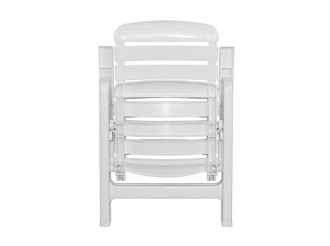 Кресло-шезлонг пластиковое складное для бассейна, дачи, отдыха в саду ...