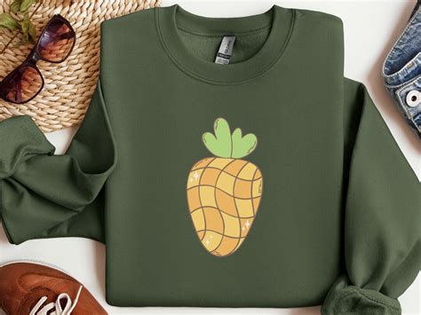 Pineapple Sweatshirt Summer Vibes Pullover Trendy Graphic Sweatshirt