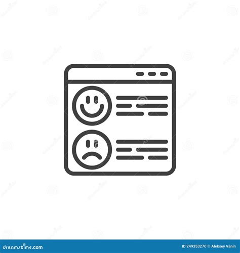 Ranking Line Icons Collection Evaluation Grading Scoring Rating Classifying Ordering