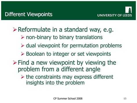 Ppt Modelling For Constraint Programming Powerpoint Presentation Free Download Id3490163