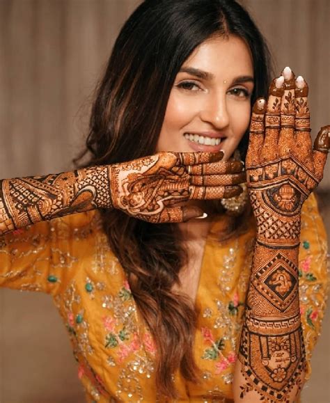 10 Tv Actresses Who Flaunted Their Unique Bridal Mehendi Design From