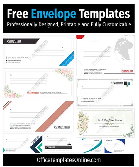 27 Free Envelope Templates And Formats In Ms Word Format