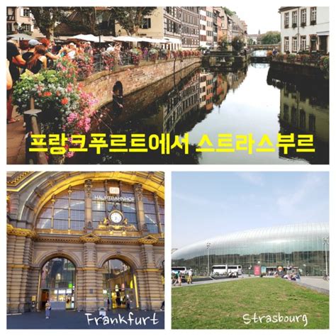 스트라스부르and콜마르 프랑크푸르트에서 스트라스부르 가는 법 네이버 블로그