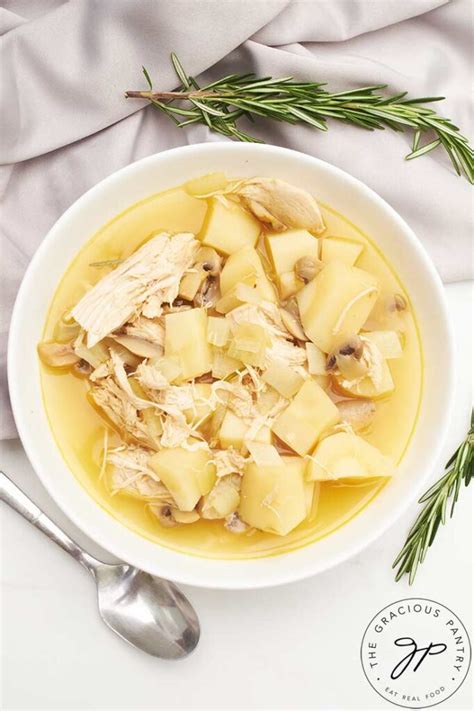 Chicken And Parsnip Soup Recipe The Gracious Pantry