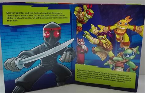 Teenage Mutant Ninja Turtles Half Shell Heroes Busy Book Board