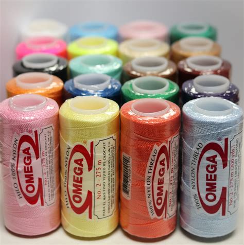 Hilo Omega Nylon No 02 Pack Of Six Etsy