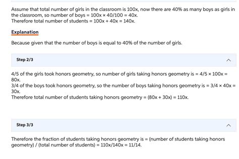 Solved 38 In A Classroom 45 Of The Girls And 34 Of The