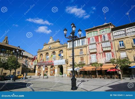 Center Of Haro In La Rioja Spain Editorial Stock Image Image Of Haro