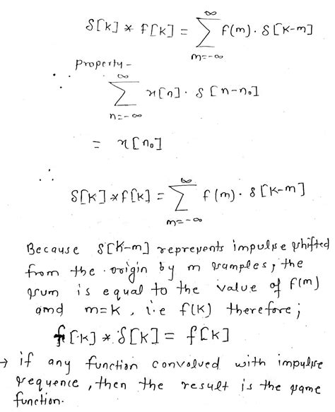 Solved Q6 4 Marks Using The Convolution Sum Equation Show That A Uk U K K 1 U