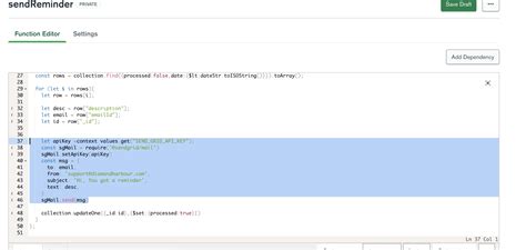 Github Shivamarora1mongodb Realm Email Reminder Service Mongo Db Realm Application