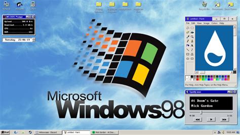 Modified Windows 10 To Look Like Windows 98 R Desktops