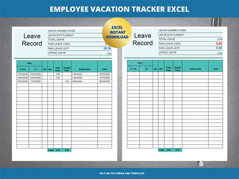Employee Leave Tracker 2024 Reba Valera