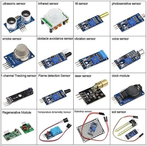 Types Of Arduino Sensors Faye H