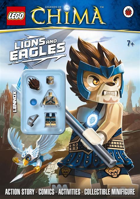 Lego Legends Of Chima Lions And Eagles Activity Book With Minifigure