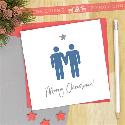Same Sex Female Christmas Card By Pink And Turquoise