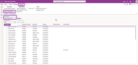 Create A New Workspace In D365 HR