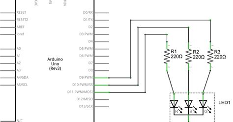 Fading Colors With An Rgb Led Yet Another Arduino Blog