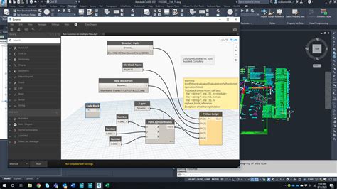 Run Dynamo Script On Entire Folder Of Dwgs Civil 3d Dynamo