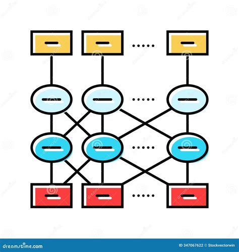 Bert Bidirectional Encoder Representations Transformers Icon Color Illustration Royalty Free