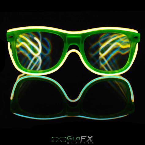 Customizable Luminescence Diffraction Glasses Austin Bright Light Design