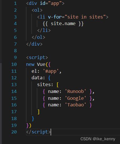 深入理解vuejs中的v For循环语句及其应用 Csdn博客