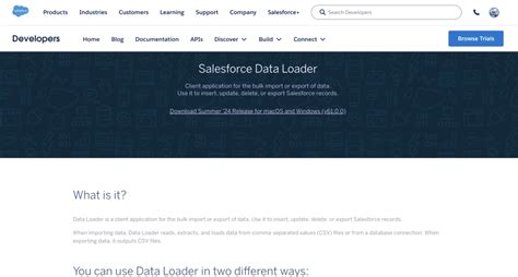What Is Data Loader In Salesforce Learn Salesforce With Anuhya Digital