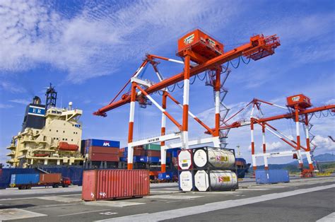 New Container Terminal 1 And 2 Port Of Subic Zambales Philippines