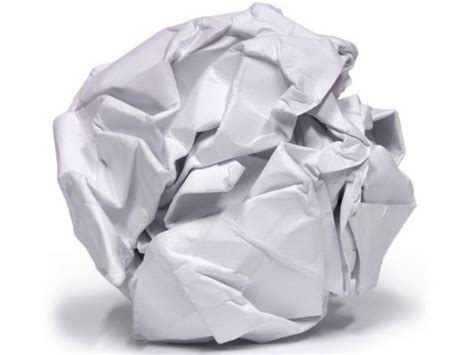 Bola De Papel Amassada Retoedu