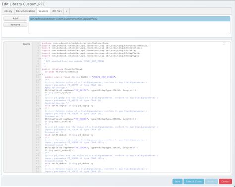 Calling Sap Rfc Function Modules From Redwoodscript