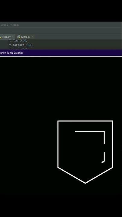 Drawing A Cred Logo Using Python Turtle Ytshorts Shorts Programming