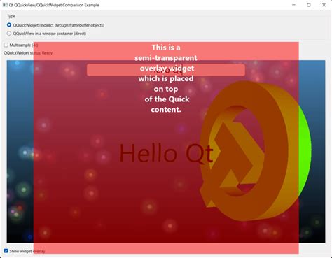 Qt Quick And Widgets Qt 64 Edition