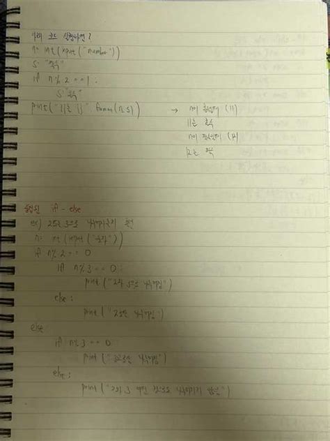 권미수 교수님 기초인공지능프로그래밍 2021 2학기 필기