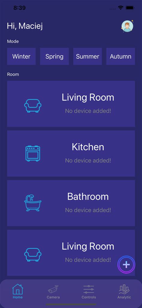 Github Maciejwolejko Smart Home Application For Controlling And Monitoring An Intelligent
